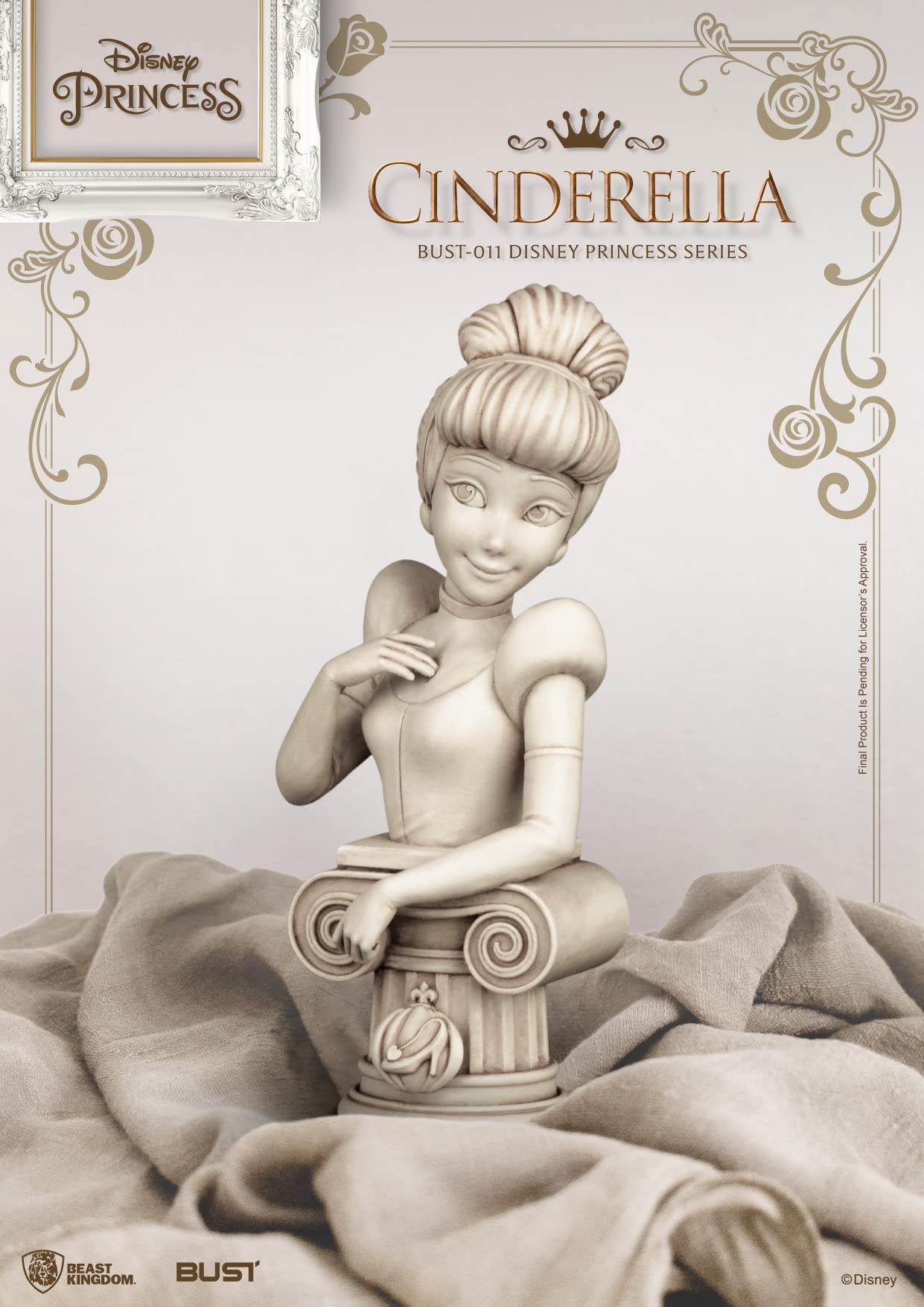 Disney Princess Series: Cinderella BUST-011 Statue