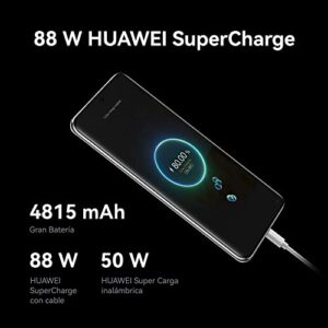 Huawei P60 Pro Dual SIM 8GB + 256GB Global Model MNA-LX9 Factory Unlocked Mobile Cellphone - Black