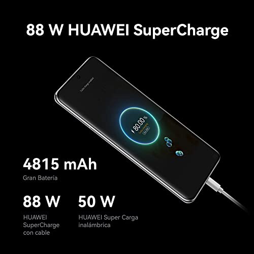 Huawei P60 Pro Dual SIM 8GB + 256GB Global Model MNA-LX9 Factory Unlocked Mobile Cellphone - Black