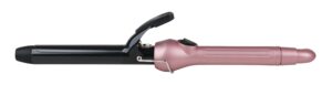 aria beauty curling iron - hair curler with ionic technology for salon-quality results - eliminates frizz and boosts shine - rose gold - 1 pc