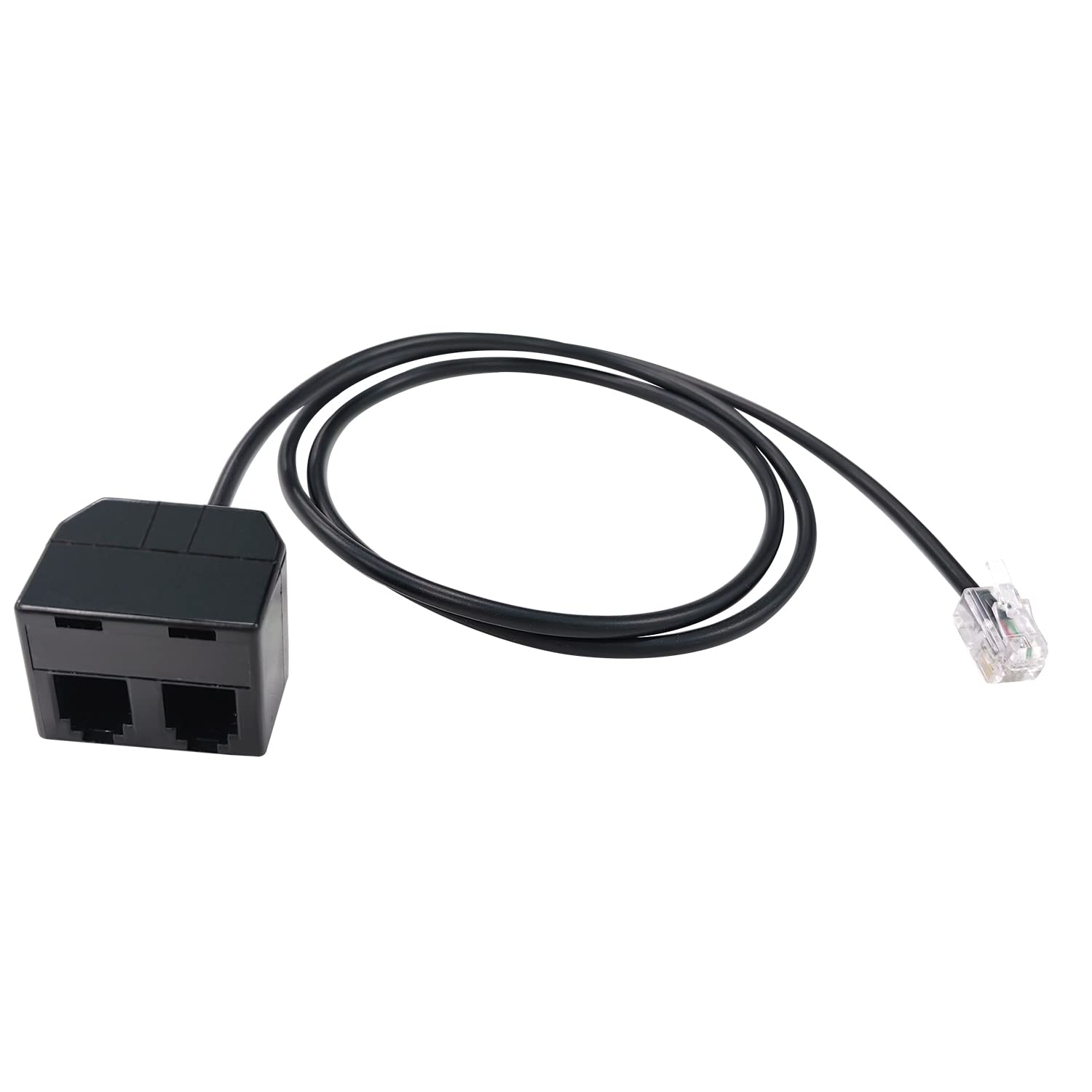 Callez RJ9 Telephone Training Splitter, Compatible with Plantronics, Mitel, Cisco, Yealink, Avaya, Polycom, ShoreTel, NEC, Aastra, Nortel, GE and Other IP Phones, Easy to Use