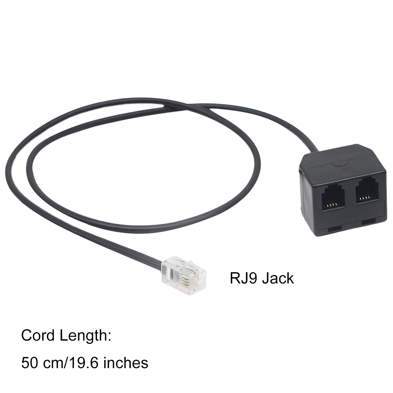 Callez RJ9 Telephone Training Splitter, Compatible with Plantronics, Mitel, Cisco, Yealink, Avaya, Polycom, ShoreTel, NEC, Aastra, Nortel, GE and Other IP Phones, Easy to Use