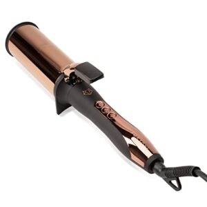 foxybae titanium curling iron 2 inch – rose gold collection | curling wand for shiny & healthy hair | long lasting, defined curls | hair curler for longer hair | top hair tool for styling, (2")