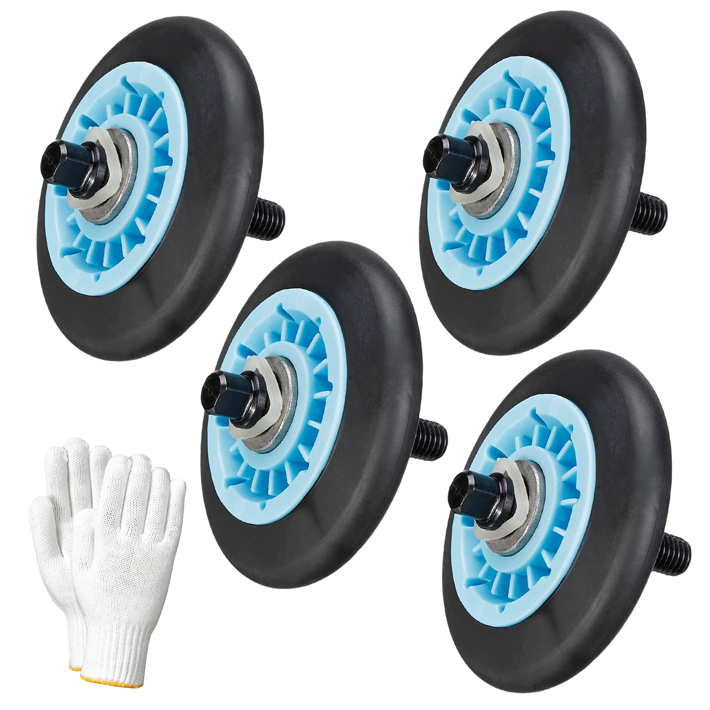 Dv50k8600ev/a3 Drum Roller Kit Samsung Dryer Replacement Wheels