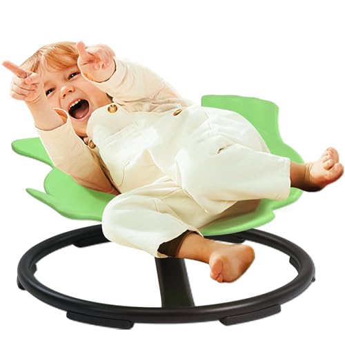 GAKINUNE Autism Spinning Chair 360° Spin Sensory Chair - Safe, Smooth & Fun Kids Swivel Seat for Kids' Balanced Development