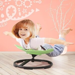 GAKINUNE Autism Spinning Chair 360° Spin Sensory Chair - Safe, Smooth & Fun Kids Swivel Seat for Kids' Balanced Development