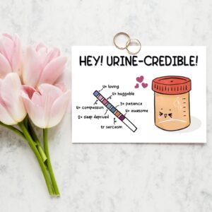 Spercy Funny Thank You Card, Hilarious Thank You Card for Doctor, Nurse, Urologist, Nephrologist, Healthcare Worker, Urine Pun Appreciation Card