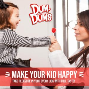 Dum Dums Lollipop I Bulk Original Pops 2 lb I Individually Wrapped Candy in Assorted Flavors for Parties, Treats, Events I