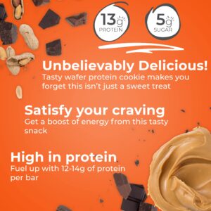 Power Crunch Protein Wafer Bars, Peanut Butter Crème, 1.4 Ounce & Protein Wafer Bars, Chocolate Mint, 1.4 Ounce & Protein Wafer Bars, Peanut Butter Fudge, 1.4 Ounce