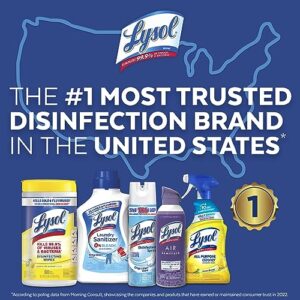 Lysol Automatic In-The-Bowl Toilet Cleaner, Cleans and Freshens Toilet Bowl, Atlantic Fresh Scent, 8 Count (Pack of 4)