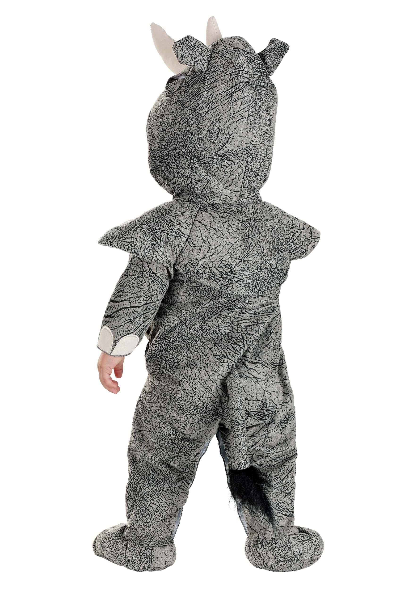 Fun Costumes Rhinoceros Infant Foam-backed shoulder caps Outfit 0/3 Months