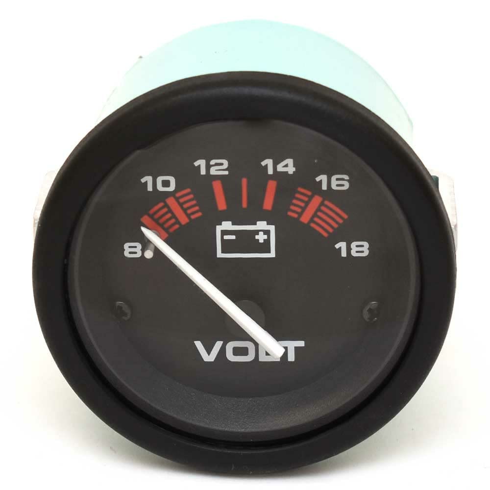 Mercury Boat Voltmeter Gauge 895286Q01 | 2 Inch Black