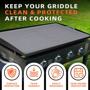 Silicone Griddle Mat for Blackstone 36 Inch Griddle - Griddle Cover Accessories for Blackstone - Keep Your Grill Clean - Protect Griddle from Small Animals, Debris, and Rust