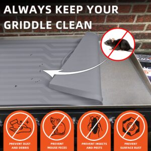 Silicone Griddle Mat for Blackstone 36 Inch Griddle - Griddle Cover Accessories for Blackstone - Keep Your Grill Clean - Protect Griddle from Small Animals, Debris, and Rust