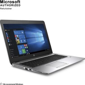 HP Elitebook 850 G3 15.6 HD, Core i5-6300U 2.4GHz, 16GB RAM, 512GB Solid State Drive, Windows 10 Pro 64Bit (Renewed)