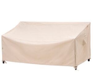 f&j outdoors x-large 3-seater sofa cover waterproof anti-uv patio furniture cover,92wx42dx42h inches