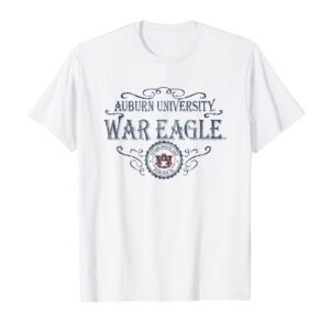 Auburn Tigers Vintage Quality Seal Logo Officially Licensed T-Shirt