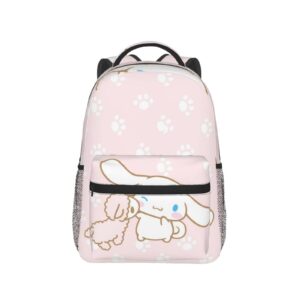 DIEZ Anime Laptop Backpacks Kawaii Cinnamoroll Aesthetic Waterproof College Travel Daypack Adult Pink Casual Large-capacity Backpack