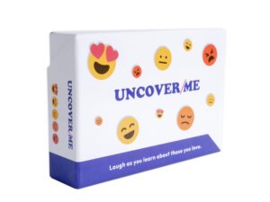 reviive uncover me: interactive adult card game for couples and friends, date night party game, communication and conversation starter