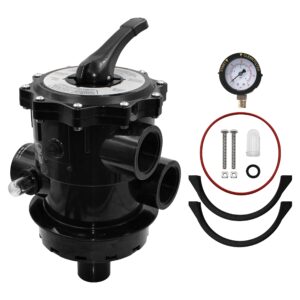 lejun 2 inch sp071620t control valve with clamp compatible with hayward pro series sand filter s310t2, s270t2, s310t2, s360t2