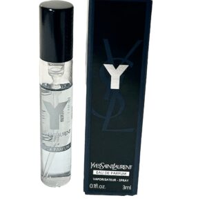 Yves Saint Laurent YSL Y Men SPRAY Perfume MINI SMALL TRAVEL SIZE 3 ml / 0.1 Fl oz