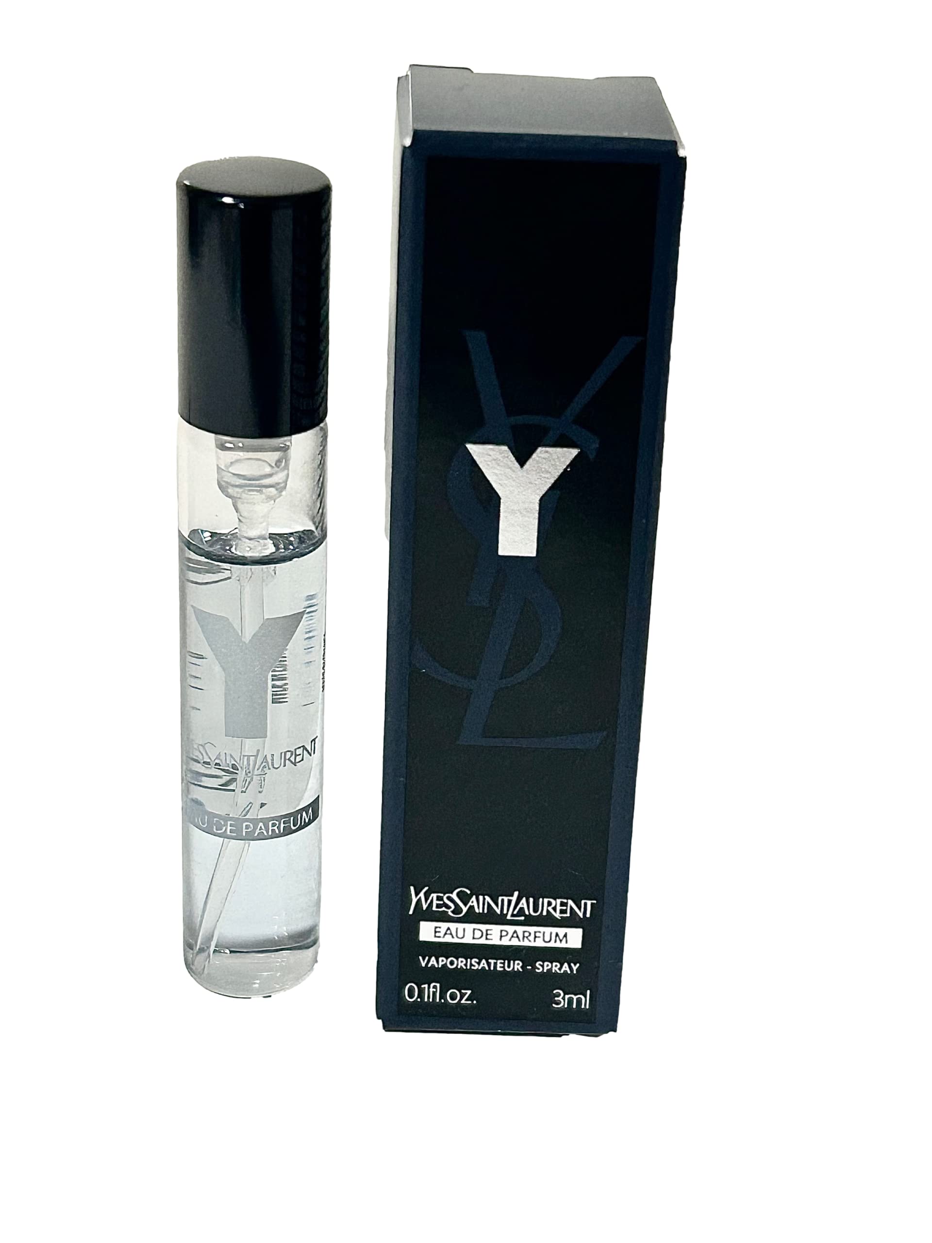 Yves Saint Laurent YSL Y Men SPRAY Perfume MINI SMALL TRAVEL SIZE 3 ml / 0.1 Fl oz