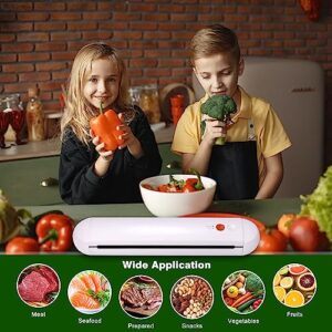 Maylmc 16 Inch Vacuum Sealer Machine Automatic Lid Opening for Kitchen, Food Vacuum Sealer Machine with Dry and Moist Universal, Vacuum Food Sealer Machine Come with 20Pcs Seal Bags Starter Kit