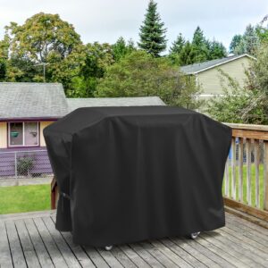 Griddle Cover for Blackstone 36 Inch Griddle with Hood, Heavy Duty Waterproof 5482 Premium Flat Top Gas Grill Cover with Large Air Vent and Click-close Straps, Black