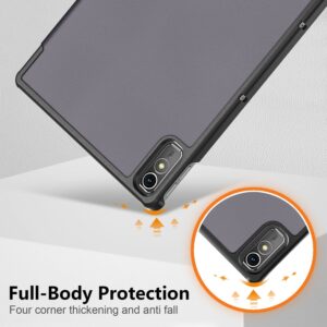 DINGGUAGUA Case for Lenovo Tab P11 Gen 2 Case 11.5 Inch 2023,Lightweight Slim Shell Stand Cover for Lenovo Tab P11 2nd Gen Tablet TB350FU,Grey