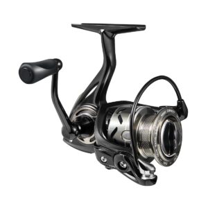 divmystery spinning reel with light & tough graphite body and rotor - standard series, 9+1 bb, 6.2:1 high-speed gear ratio - cnc aluminum spool & handle fishing reels for freshwater