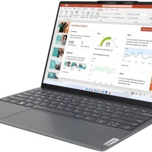 Lenovo Slim 7i Carbon Laptop: Core i7-1260P, 16GB DDR5 RAM, 1TB SSD, 13.3"" Touchscreen 2560x1600 400-Nits Display, Windows 11, Gray