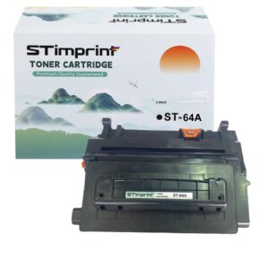 stimprint compatible toner cartridge replacement for 64a cc364a work with laser-jet p4014n p4014dn p4015n p4015x p4015dn p4515n p4515x p4014 p4015 p4515 printer（black, 1-pack）