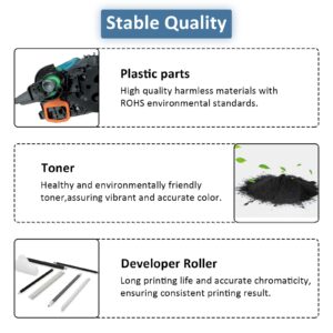 STimprint Compatible Toner Cartridge Replacement for 64A CC364A Work with Laser-Jet P4014N P4014DN P4015N P4015X P4015DN P4515N P4515X P4014 P4015 P4515 Printer（Black, 1-Pack）