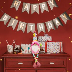 Happy Birthday Gifts for Women, Funny Happy Birthday Gnomes Gifts for Women Best Friends Mom Mother Wife Grandma Daughter Her Girl Sister Happy Birthday Gift Ideas Birthday Decor Birthday Decorations