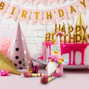 Happy Birthday Gifts for Women, Funny Happy Birthday Gnomes Gifts for Women Best Friends Mom Mother Wife Grandma Daughter Her Girl Sister Happy Birthday Gift Ideas Birthday Decor Birthday Decorations