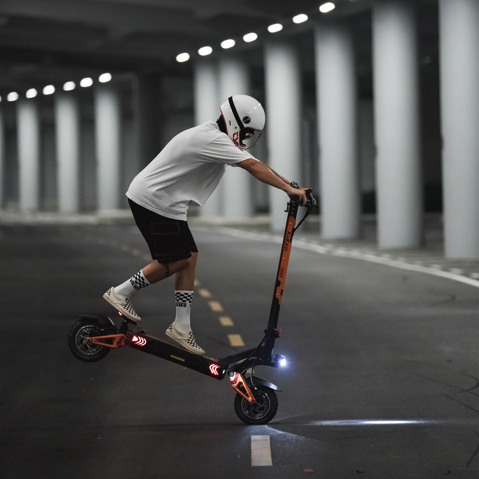 KuKirin G3Pro Electric Scooter Adults, 2400W Dual Motor, 52V/23AH Portable High Capacity Battery, Up to 49Miles Range & 40MPH Max Speed, 10" Off Road Tires, Foldable Electric Scooter