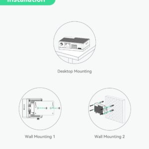 LINOVISION Mini Industrial 4G LTE Router with Low Power Consumption, GPS, RS232/RS485, DI/DO, USB Dongle Mode for Computer, Cellular Router for Vending Machine, Vehicles, Robots with Solar Battery