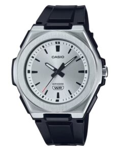 casio men's analog watch black resin band stainless steel bezellwa300h-7e2v