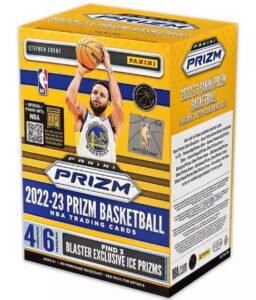 2022/23 nba prizm basketball blaster box 6 packs per box 4 cards per pack factory sealed