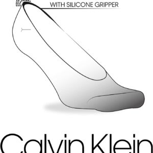 Calvin Klein Womens' Socks - Lightweight Performance No-Show Liners (12 Pack), Size 4-10, WhiteBlack Assorted