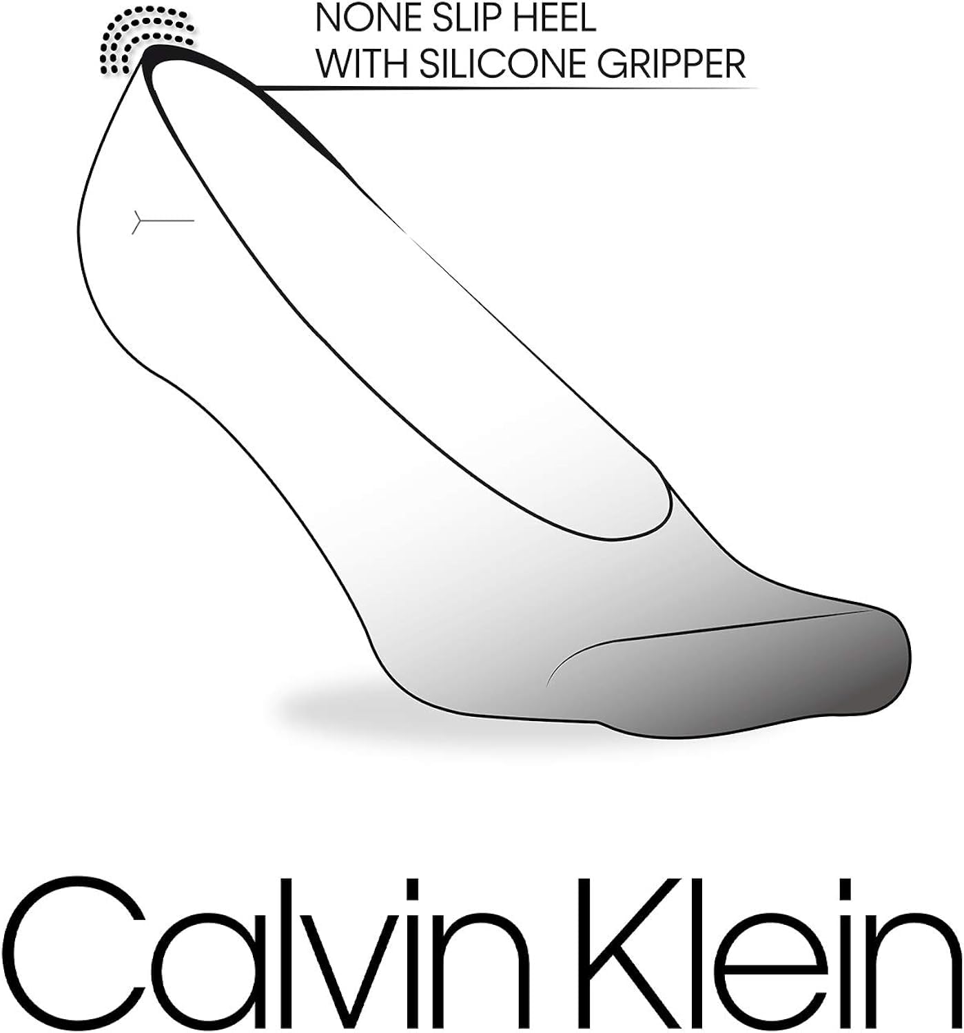 Calvin Klein Womens' Socks - Lightweight Performance No-Show Liners (12 Pack), Size 4-10, WhiteBlack Assorted