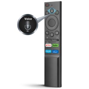 new replacement voice remote for samsung tvs, only for samsung-tv-remote with voice function, for samsung qled uhd hdr fhd 4k 8k smart tv