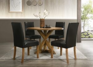 dining room kitchen table chairs set model 3088 5pc color driftwood complete set 1 table with 4 chairs