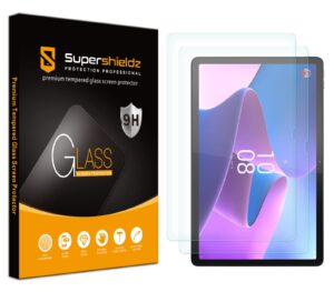 supershieldz (2 pack) designed for lenovo tab p11 gen 2 (11.5 inch) screen protector, (tempered glass) anti scratch, bubble free