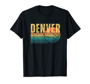 denver retro t-shirt