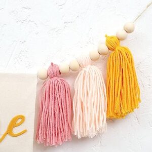 Boho Sun Birthday High Chiar Yarn Tassel Garland Banner - Sunshine 1st Birthday Decoration,Sunshine 1st Birthday High Chair Banner,First Trip Around The Sun High Chair Tassel Garland