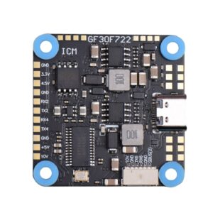 goolrc gf30f722-icm f722 f7 hd baro osd 5v 10v dual bec flight controller 3-8s 30.5x30.5mm for remote control fpv freestyle drone parts