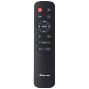 oem replacement remote control for hisense soundbar (en218a8h)