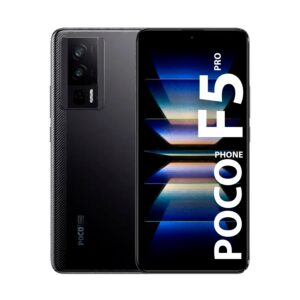 xiaomi poco f5 pro 5g + 4g lte 256gb + 12gb global version unlocked 6.67'' 120hz 64mp ultra triple camera (tmobile mint tello metro usa market) + (w/fast car 51w charger bundle) (black (global))