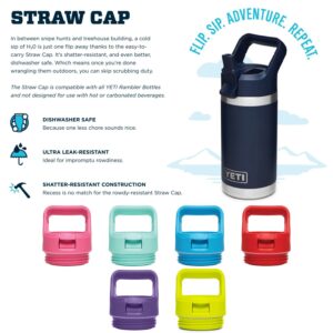 YETI Rambler Jr. 12 oz Kids Bottle, with Straw Cap (Peak Purple)